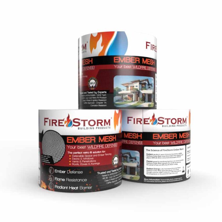 Wildfire Defense Mesh | Ember Resistant Mesh | FireStorm